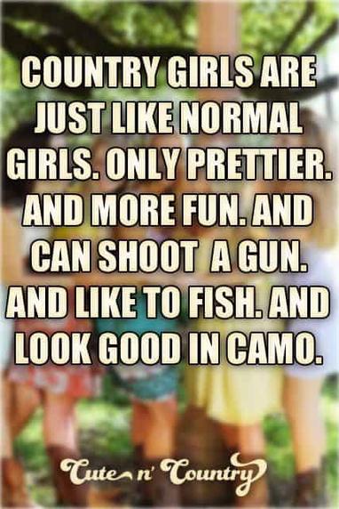 Fake Country Girls Quotes