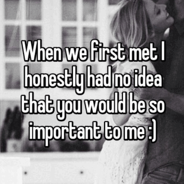 When I First Met You Quotes